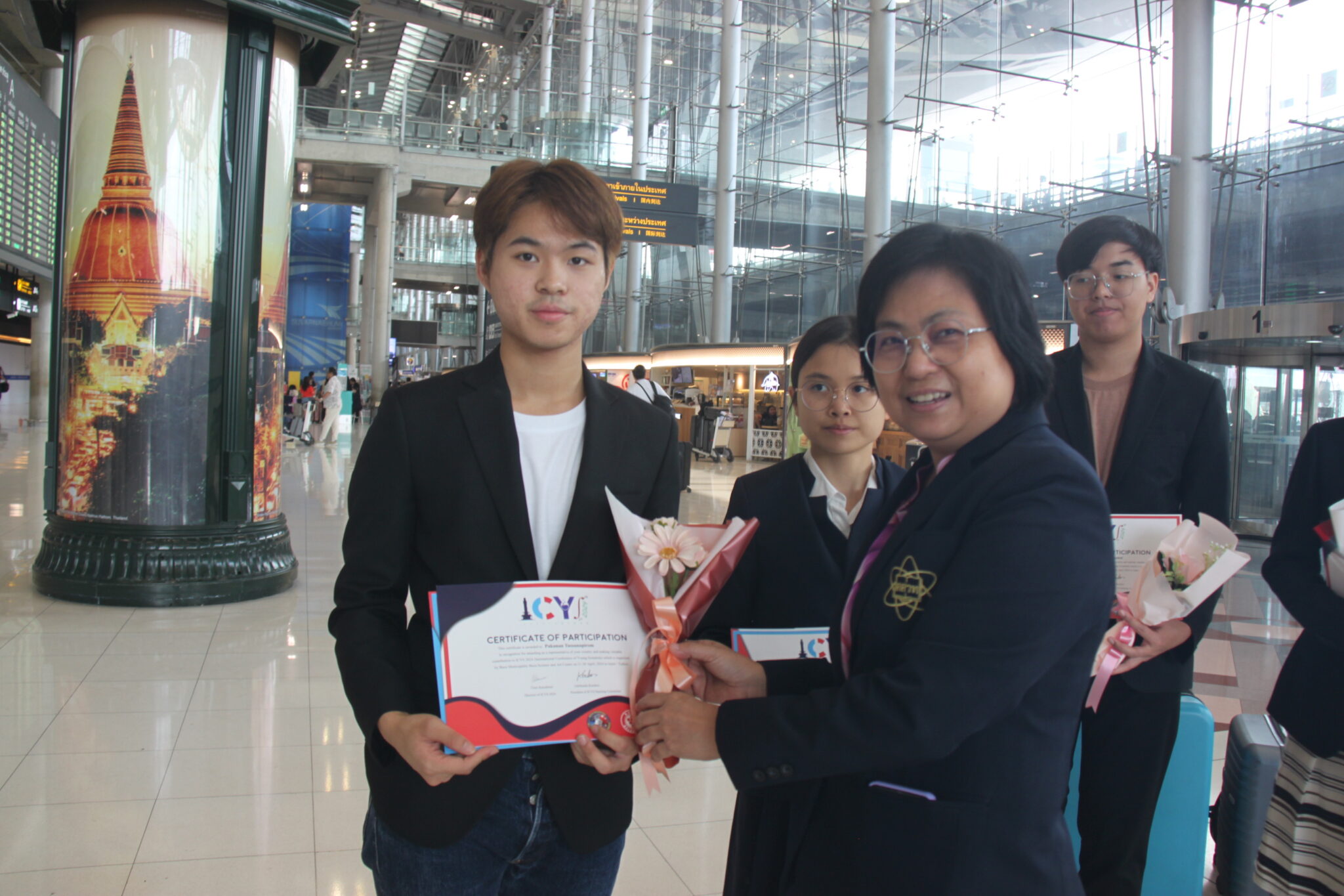 สสวท. ร่วมยินดีเยาวชนไทยกลับจากนำเสนอผลงานเวทีนานาชาตินักวิทย์รุ่นเยาว์ ICYS 2024 คว้าชัยเหรียญ ...