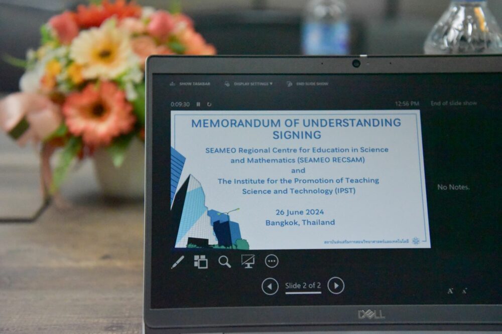 สสวท. จับมือ SEAMEO RECSAM ร่วมวิจัยและพัฒนาการศึกษาในภูมิภาคเอเชีย ...